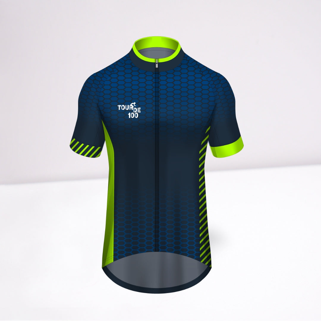 TourDe100 Cycling Jersey 2024 - HDOR Store-HDOR Events Private Limited